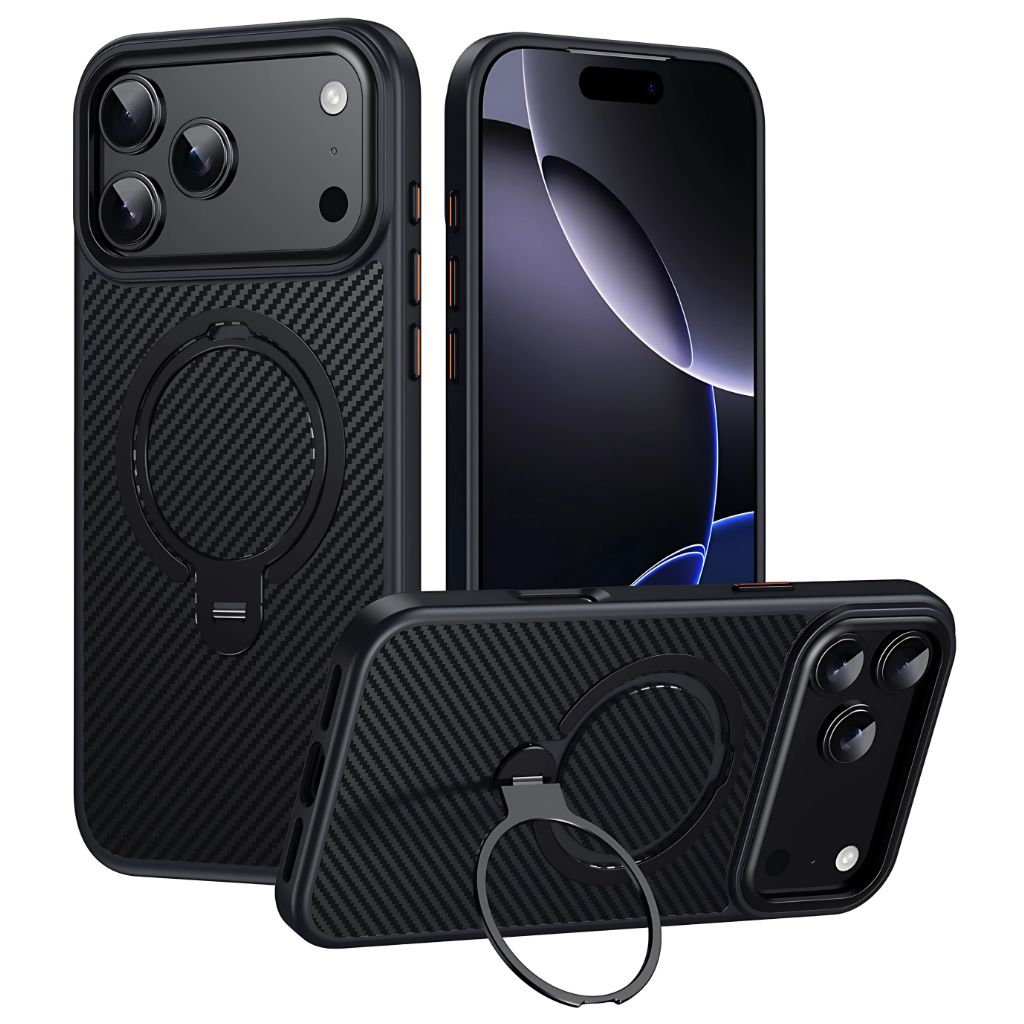 MagSafe Carbon Fiber iPhone Case | Military Grade Protection