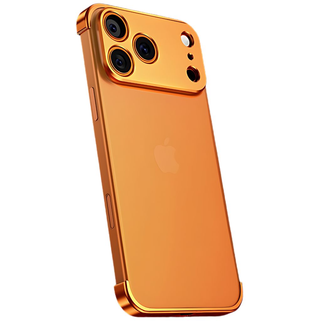 Minimal Metal Case for Apple iPhone, Slim and Lightweight Bumper