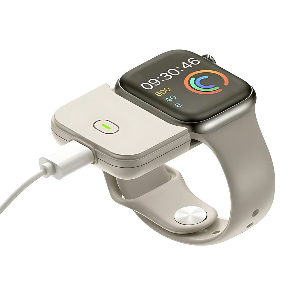 Portable Apple Watch Charger | Wireless Travel Power Bank