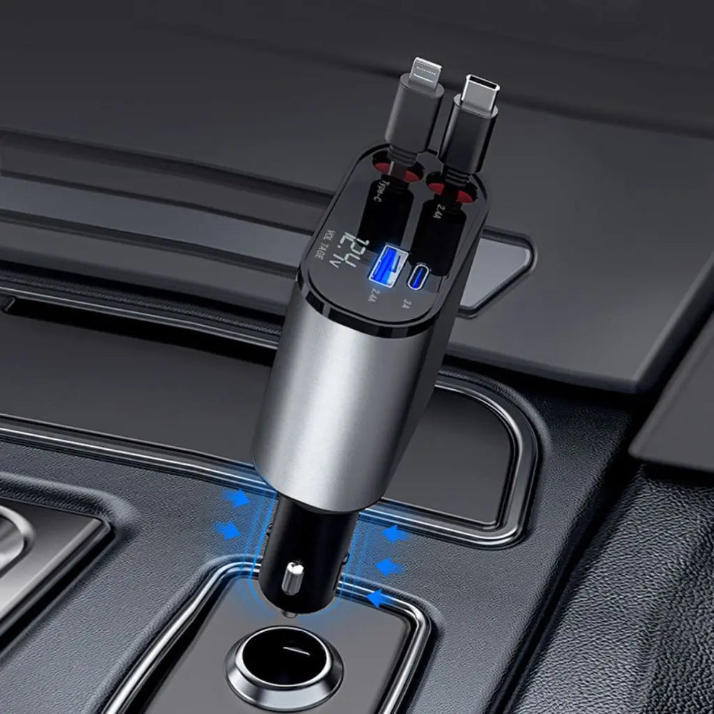 Retractable Fast Car Charger | Evolved Chargers