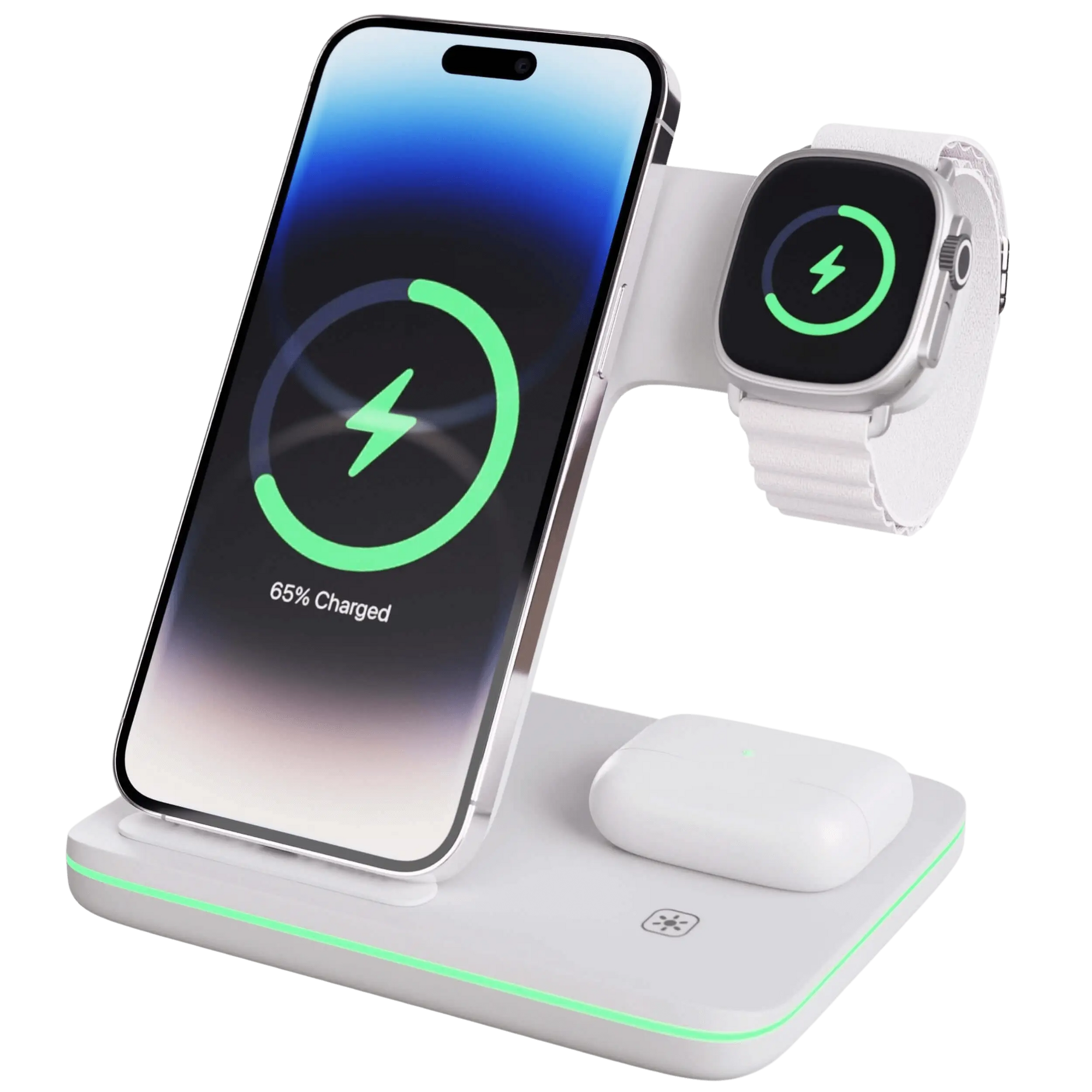 3 in 1 Wireless Charger, Apple Charging Station for Apple iPhone, Apple ...